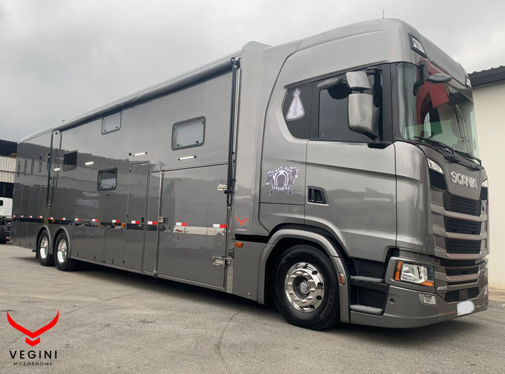 Motorhome em Scania 450s – Vegini